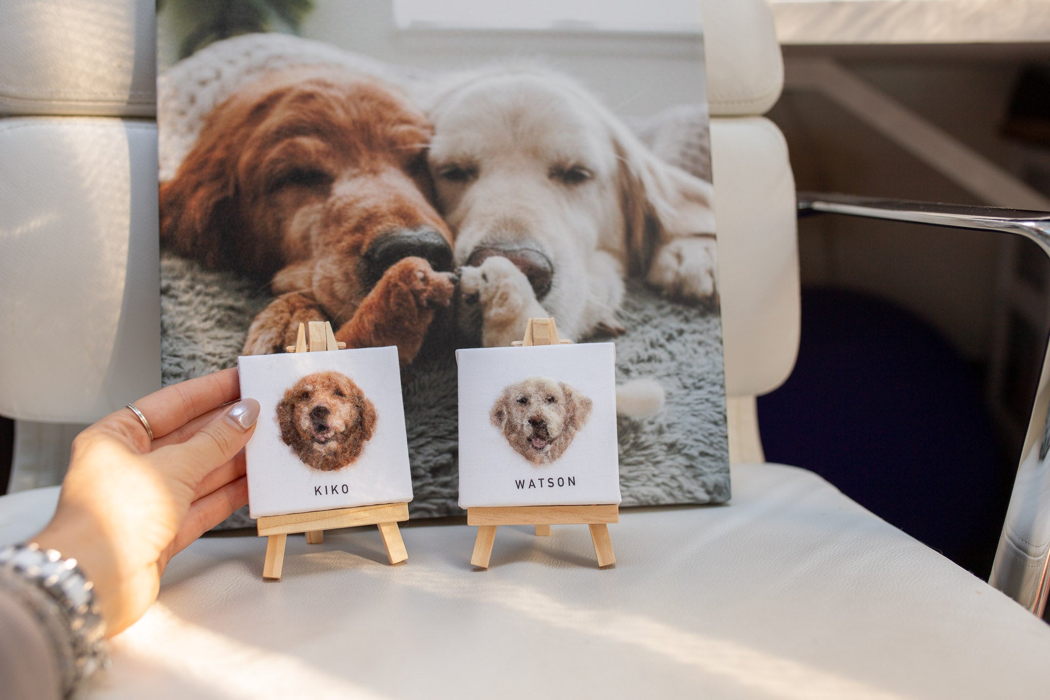 Custom Little Canvas – Little Felted Friends